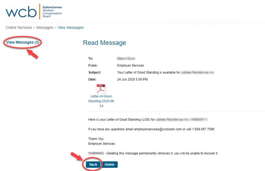 Steps to view WCB documents online | Saskatchewan Workers' Compensation ...